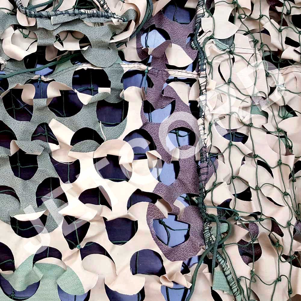 Multi Spectral Camouflage Net 2D and 3D